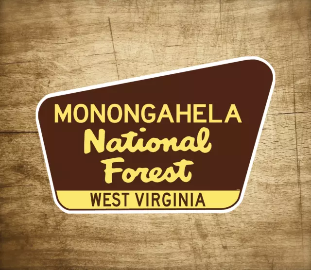 Monongahela National Forest Decal Sticker Wide West Virginia Park ...