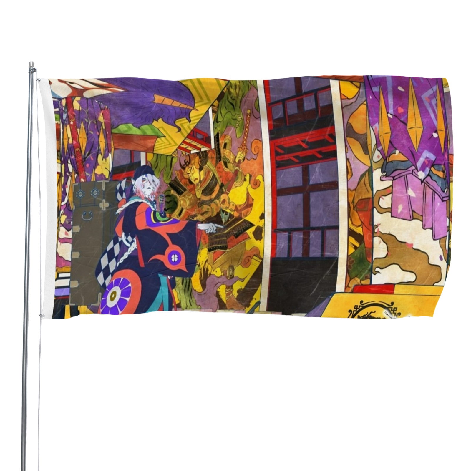 Mononoke Second Chapter Hinezumi-themed Printed Flag Perfect gift for ...