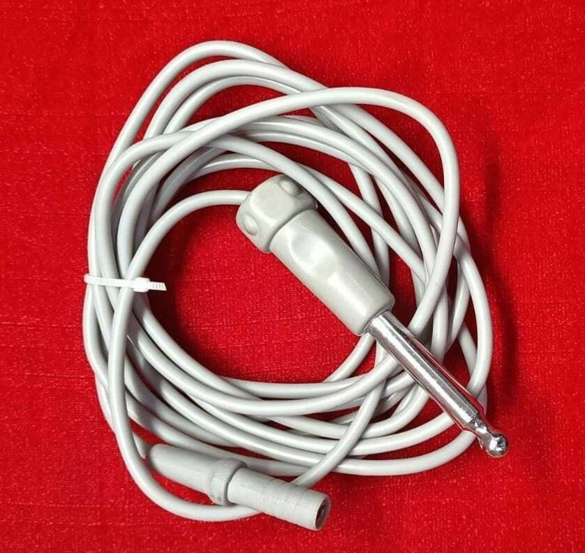 Monopolar Laparoscopic Cable Cord one Side 4mm Female Hole Reusable ...