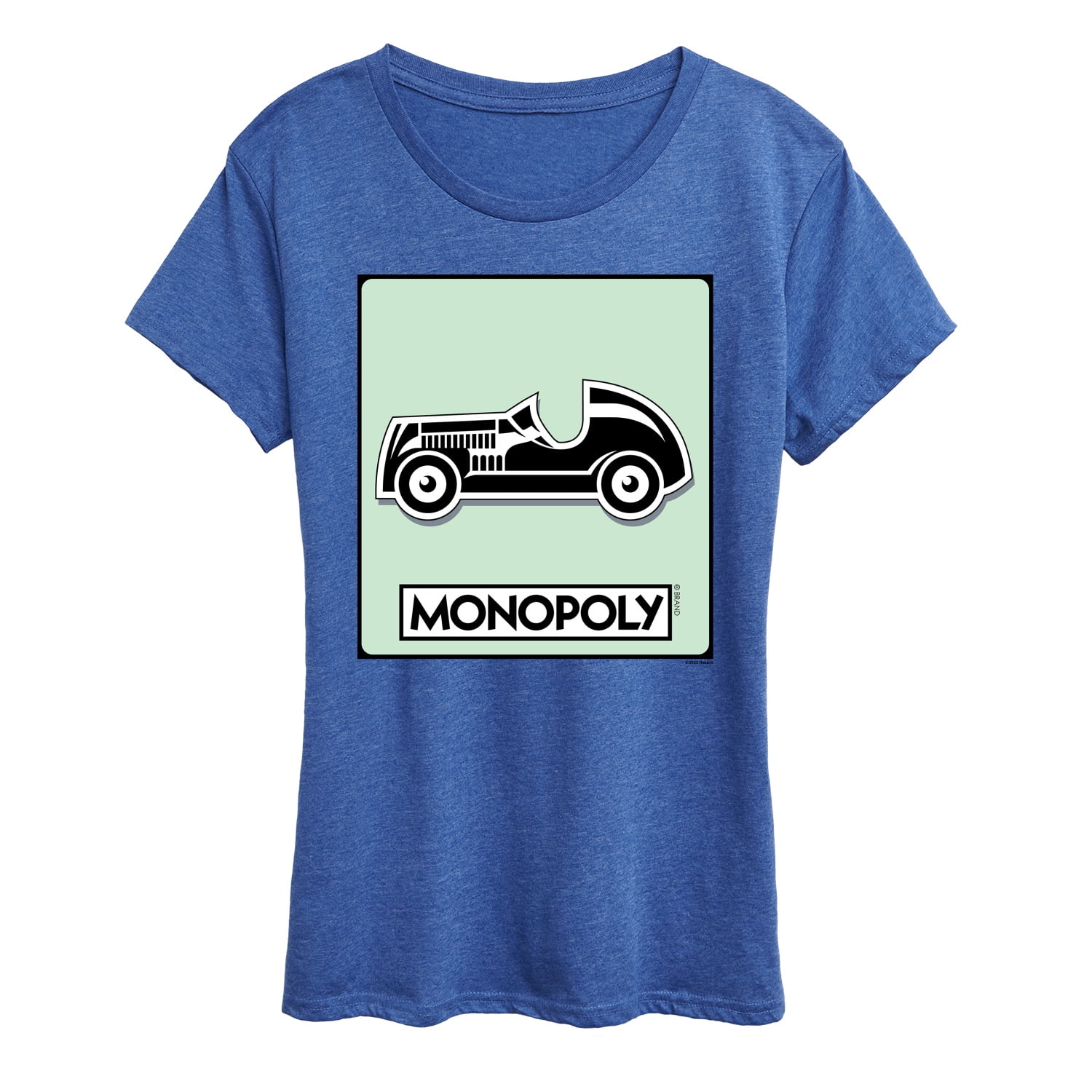 Monopoly - Car Game Token - Women's Short Sleeve Graphic T-Shirt ...