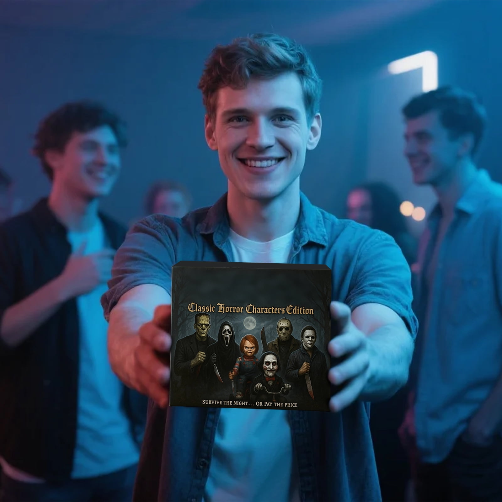 Monopoly Classic Horror Characters Edition Explore The Dark Side Of ...