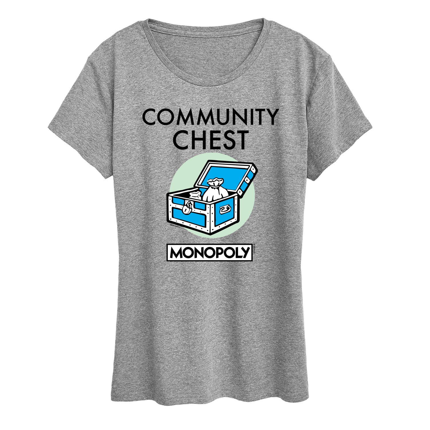 Monopoly - Community Chest - Women's Short Sleeve Graphic T-Shirt ...