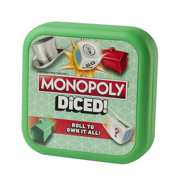 Monopoly Diced Game: Quick, Easy to Learn, Portable Travel Game for ...