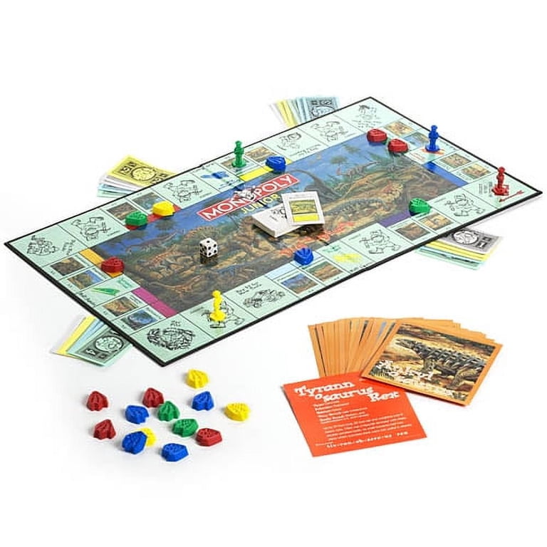 Monopoly Junior Dinosaur Edition Rules