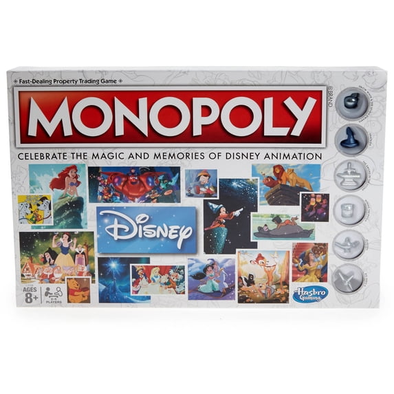 Monopoly: Disney Animation Edition - Walmart.com