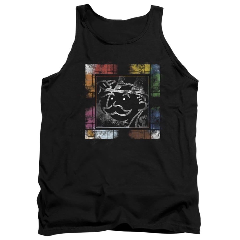 Monopoly Dusty Game Board No Logo Adult Tank Top Black - Walmart.com