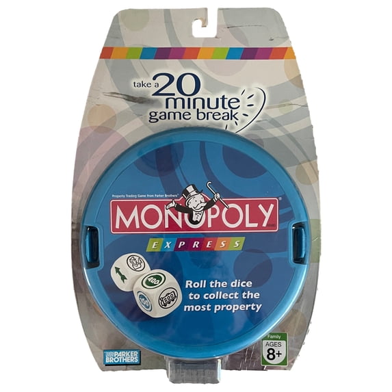 Monopoly Express 20 Minute Board Game - Walmart.com