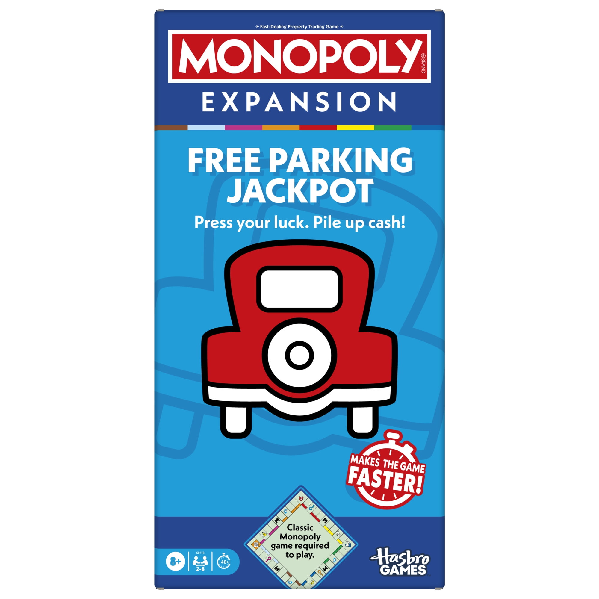 Monopoly Free Parking Jackpot Expansion for Classic Board Game, Fast ...