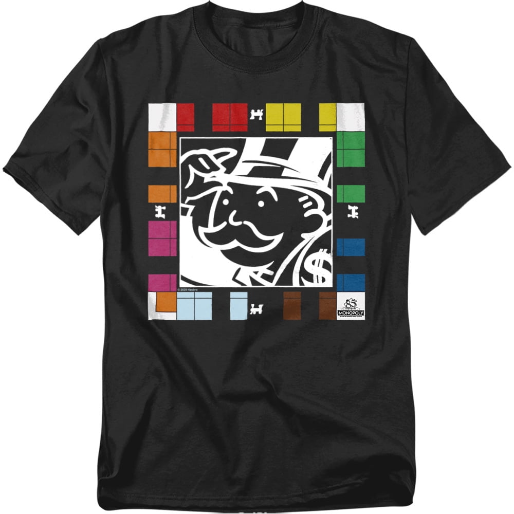 Monopoly T-Shirt Game Board Unisex Graphic Tee For Men & Women ...