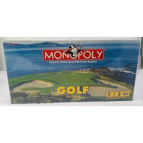 Monopoly Golf Collectors Edition Board Game, Buy and Sell Golf Courses ...