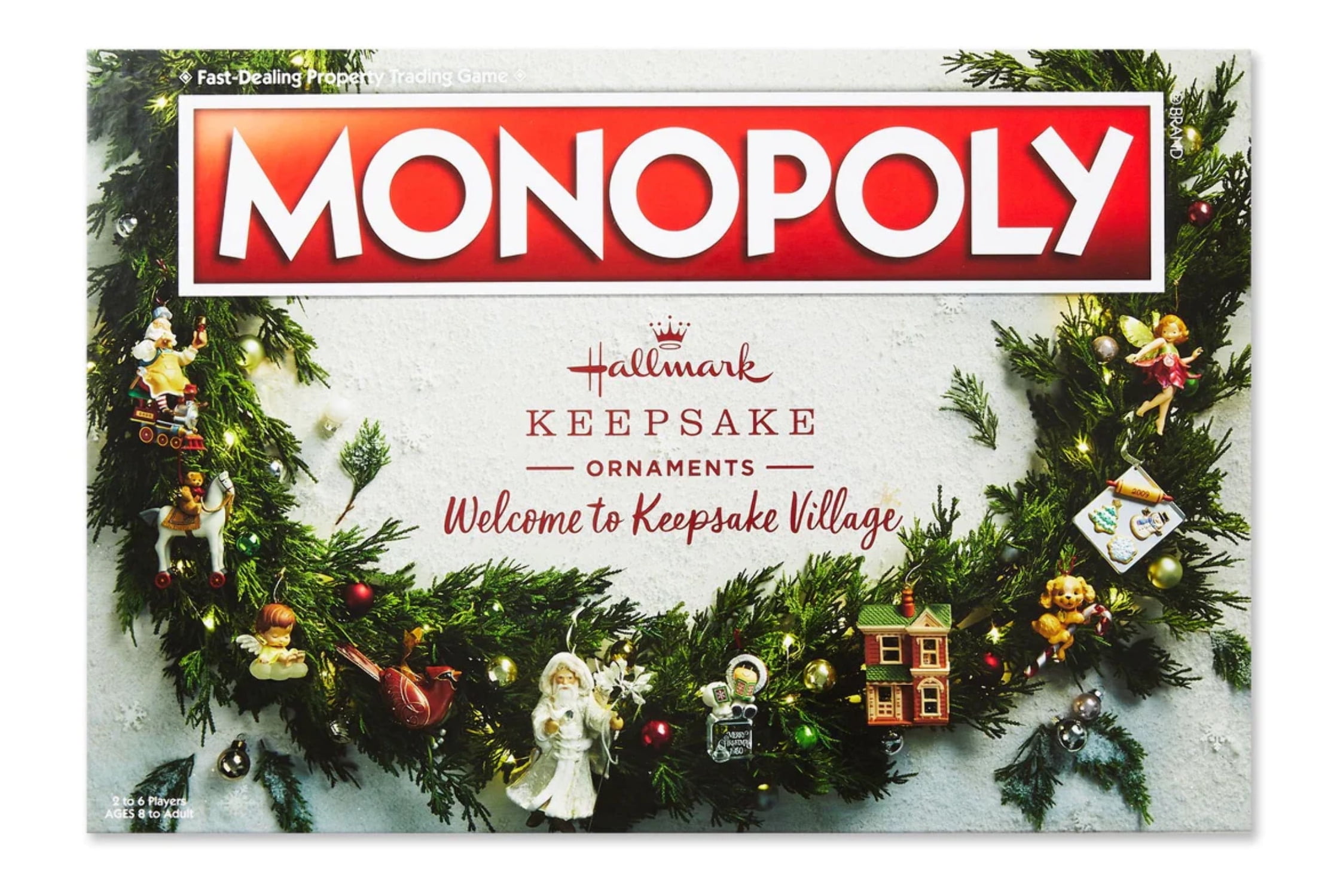 Monopoly Hallmark Keepsake Ornament Board Game - Walmart.com