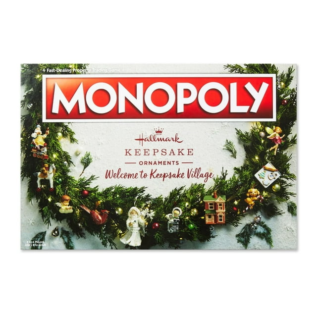 Monopoly Hallmark Keepsake Ornament Board Game - Walmart.com