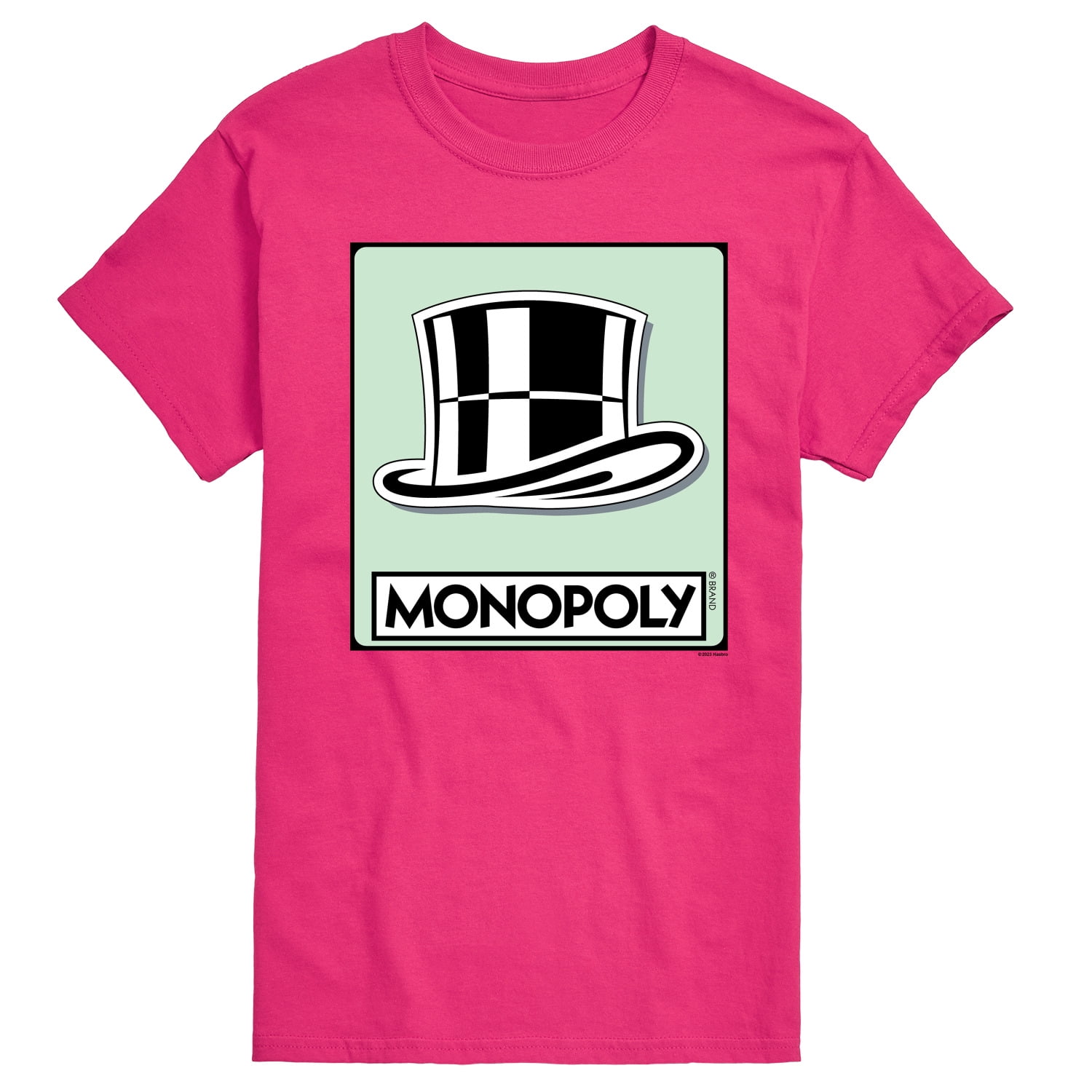 Monopoly - Hat Token - Men's Short Sleeve Graphic T-Shirt - Walmart.com