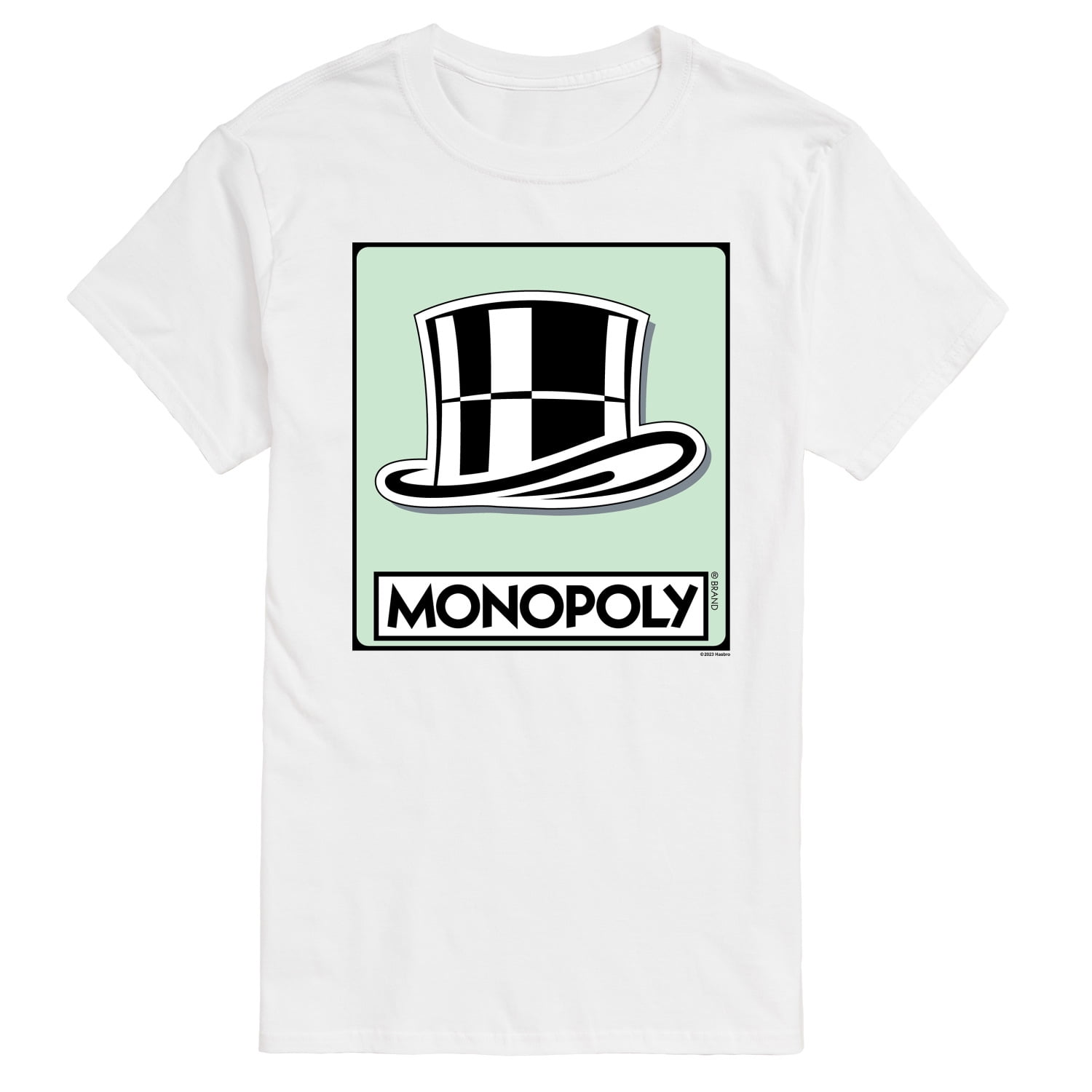Monopoly - Hat Token - Men's Short Sleeve Graphic T-Shirt - Walmart.com