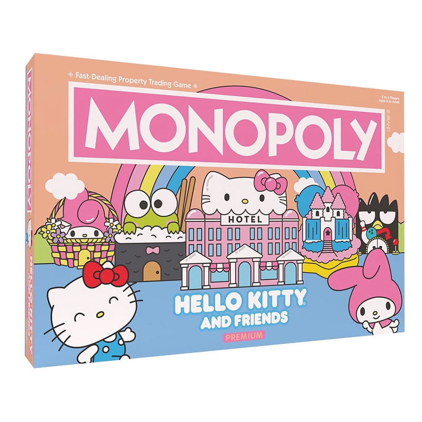Monopoly: Hello Kitty & Friends Premium Edition - Sanrio Family Board ...