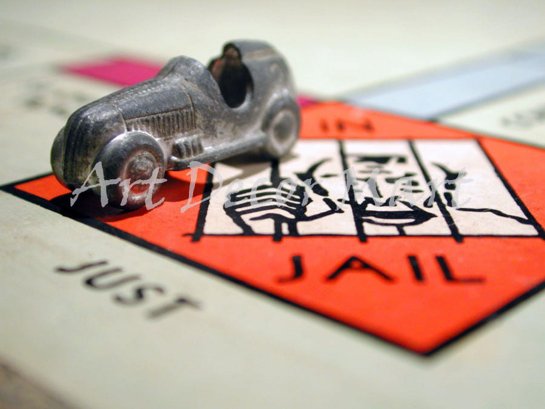 Monopoly- In Jail - Canvas or Print Wall Art - Walmart.com