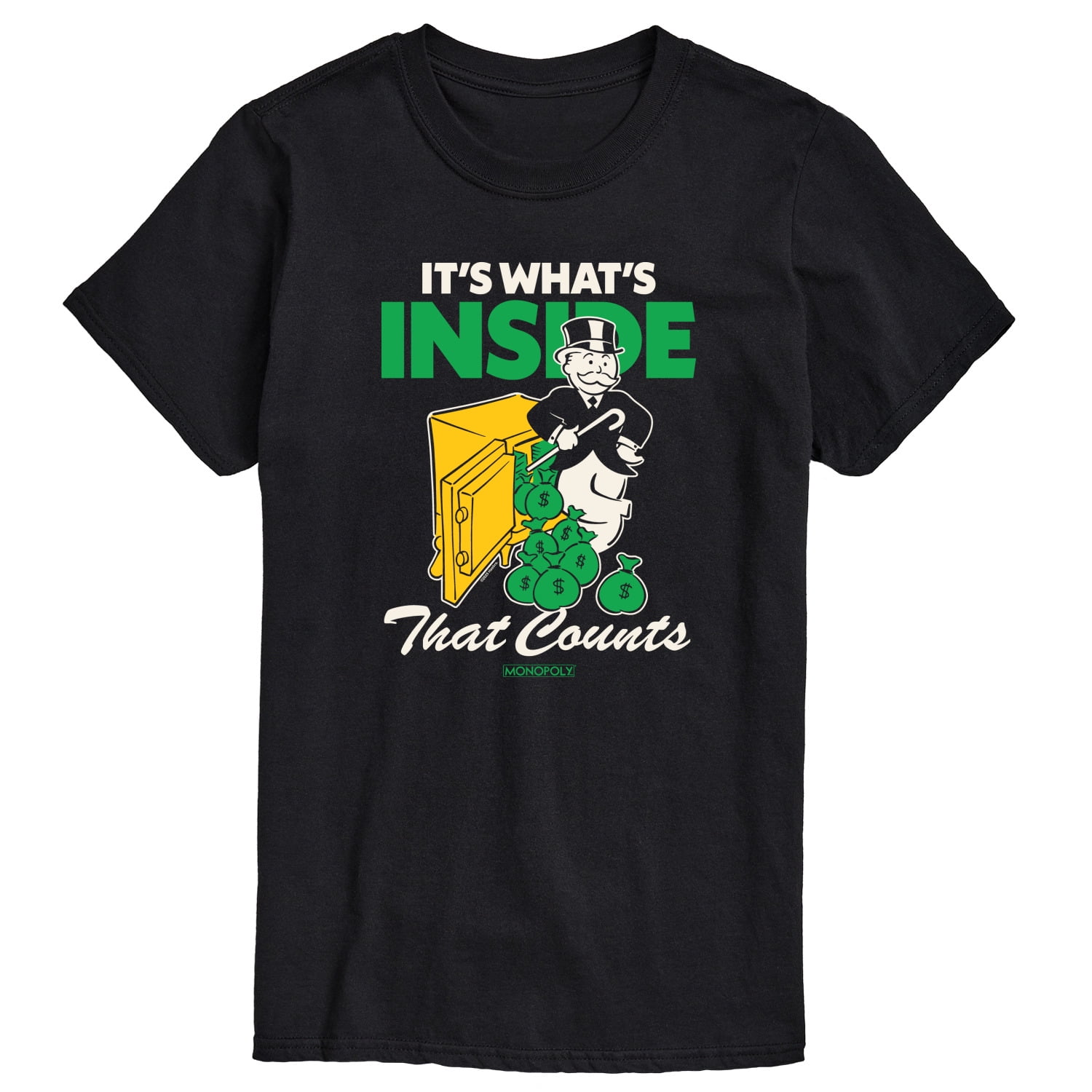 Monopoly - Its Whats Inside That Counts - Men's Short Sleeve Graphic T ...