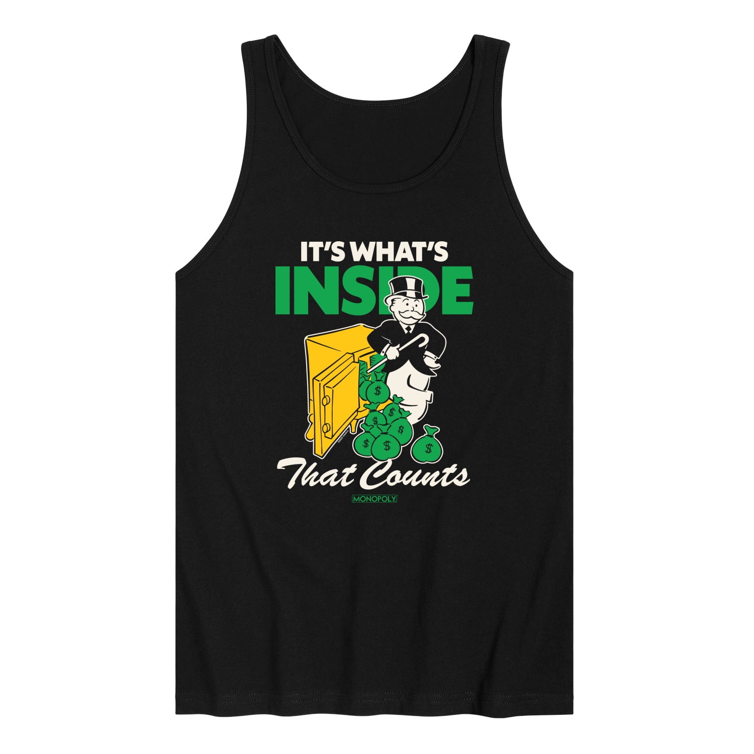 Monopoly - Its Whats Inside That Counts - Men's Sleeveless Graphic Tank ...