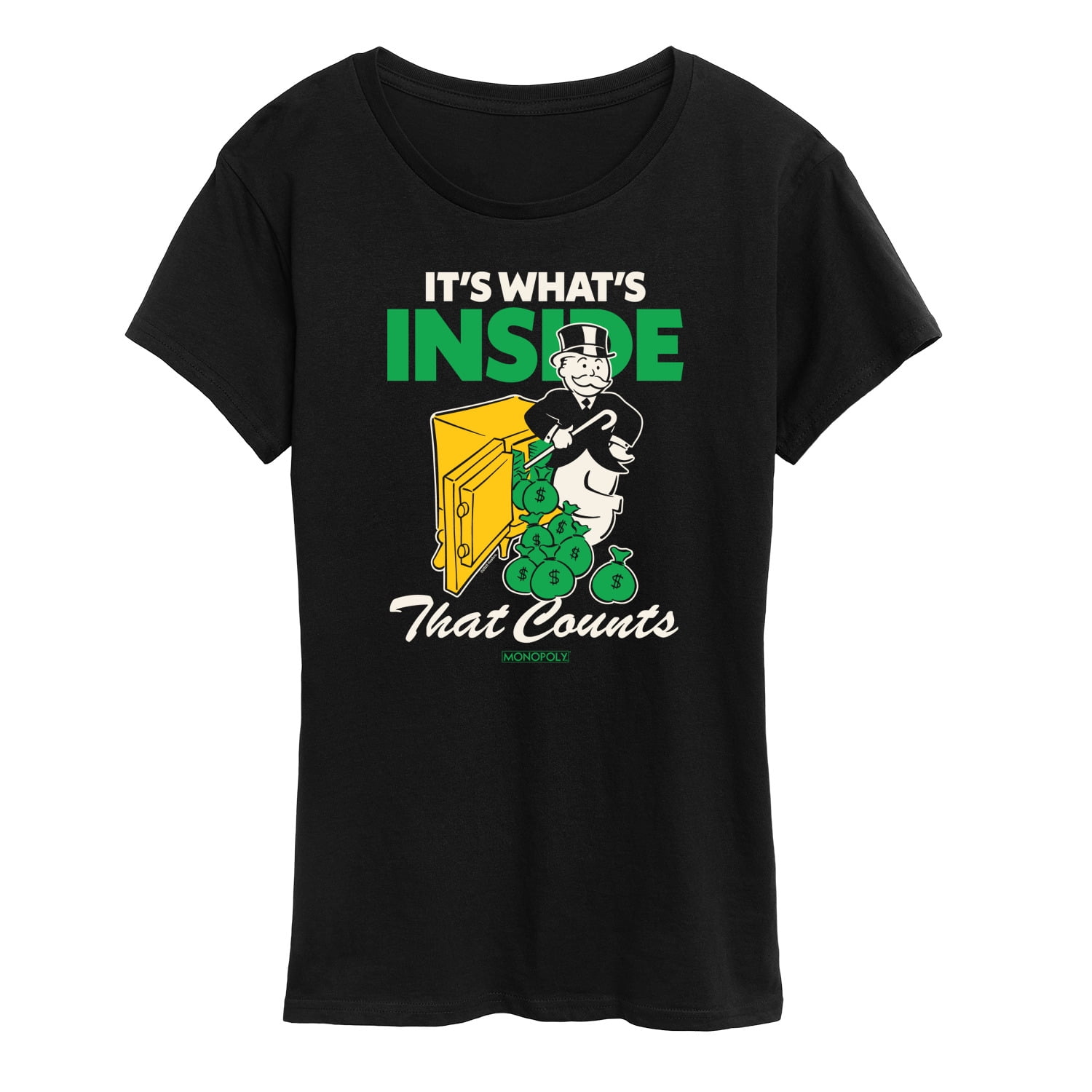 Monopoly - Its Whats Inside That Counts - Women's Short Sleeve Graphic ...