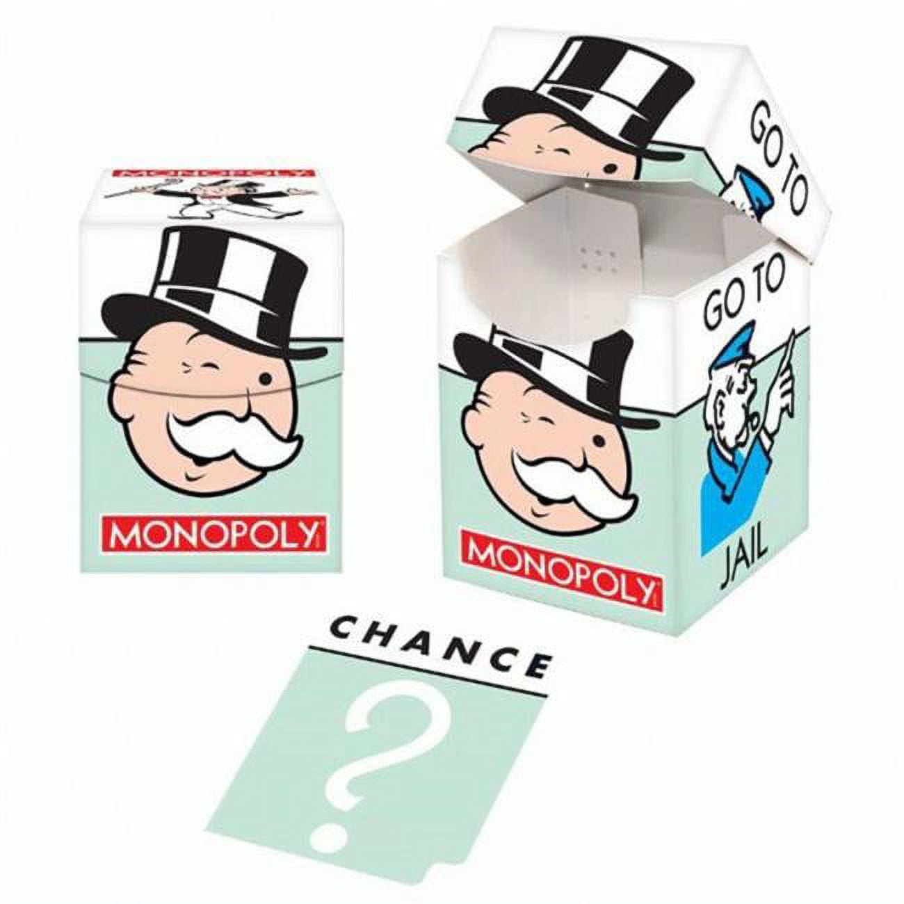 Ultra PRO: Deck Box - PRO 100+ (Monopoly - Go to Jail) - Walmart.com