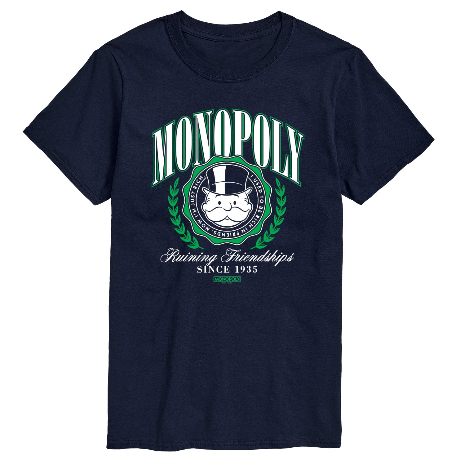 Monopoly - Monopoly Collegiate - Men's Short Sleeve Graphic T-Shirt ...
