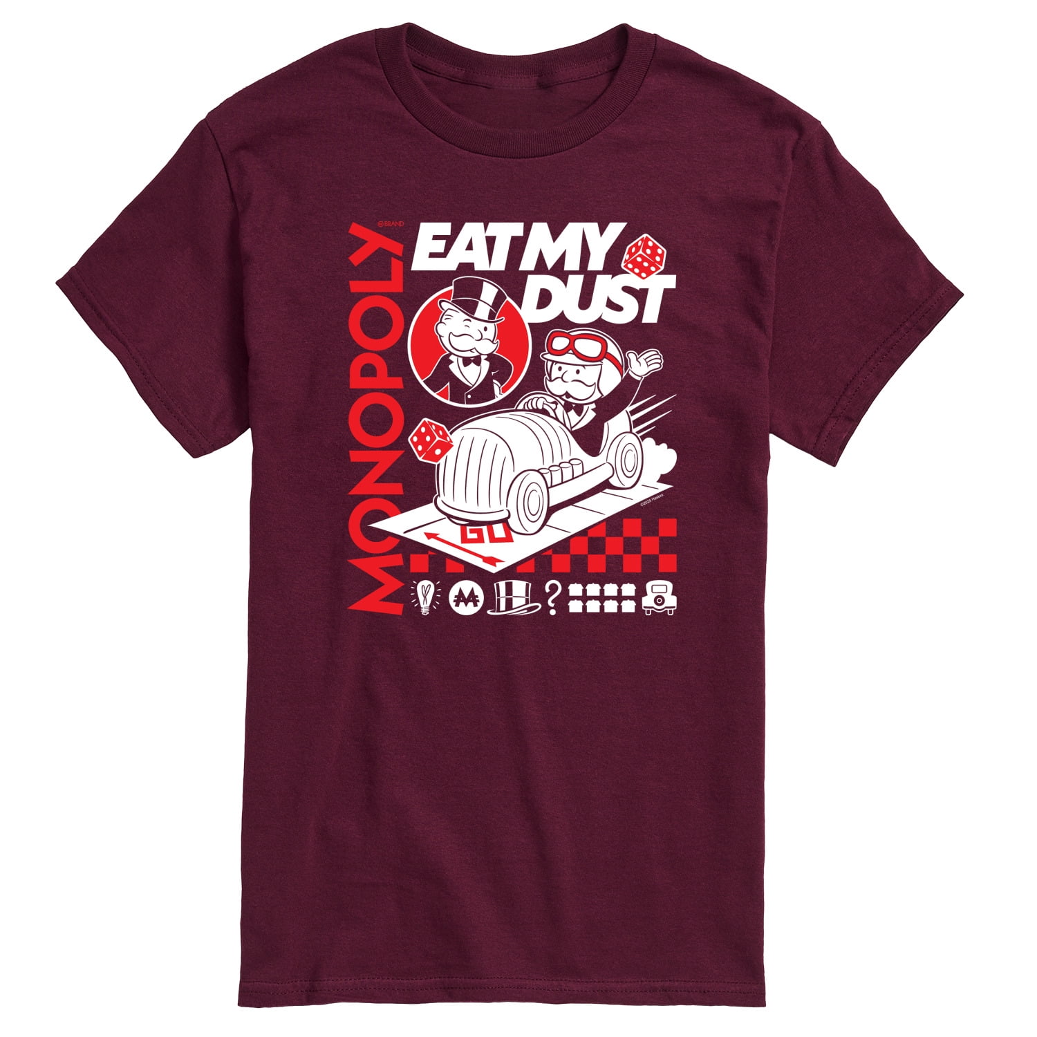 Monopoly - Monopoly Eat My Dust - Men's Short Sleeve Graphic T-Shirt ...