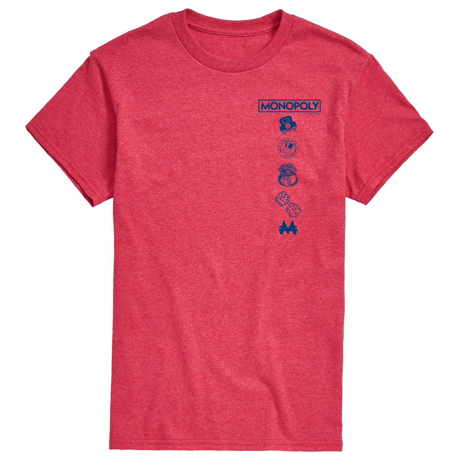 Monopoly - Monopoly Icons - Men's Short Sleeve Graphic T-Shirt ...