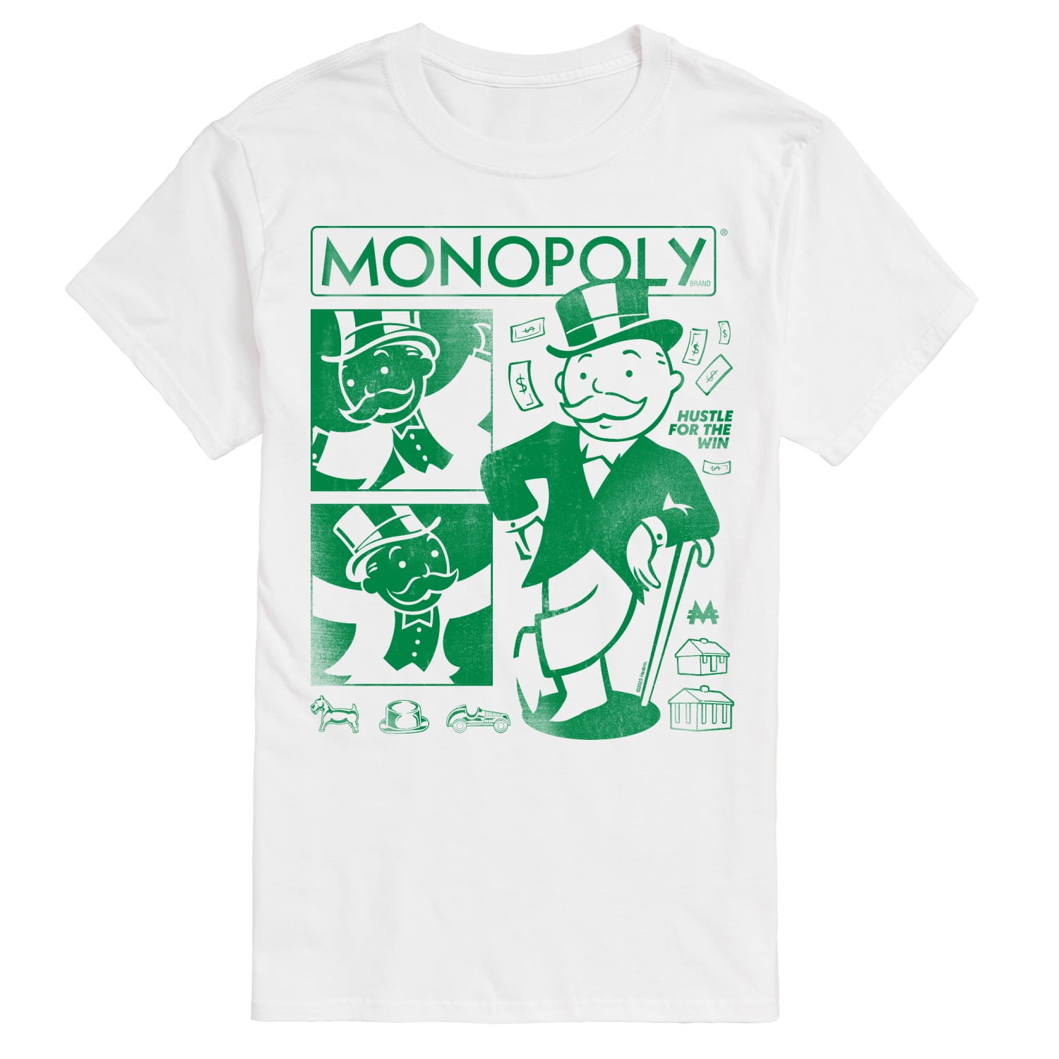 Monopoly - Monopoly Zine - Men's Short Sleeve Graphic T-Shirt - Walmart.com