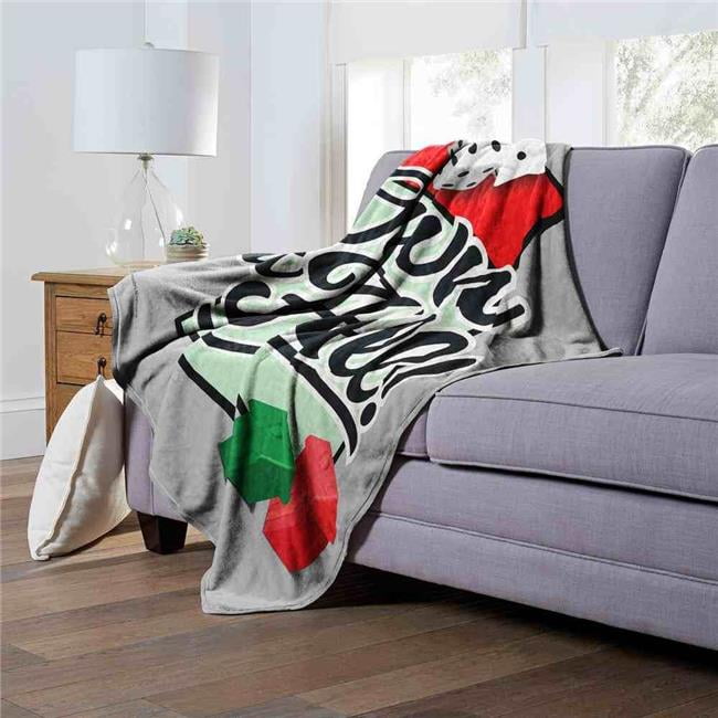 Monopoly Own It All Hasbro Kids Silk Touch Throw Blanket, 50 x 60 ...