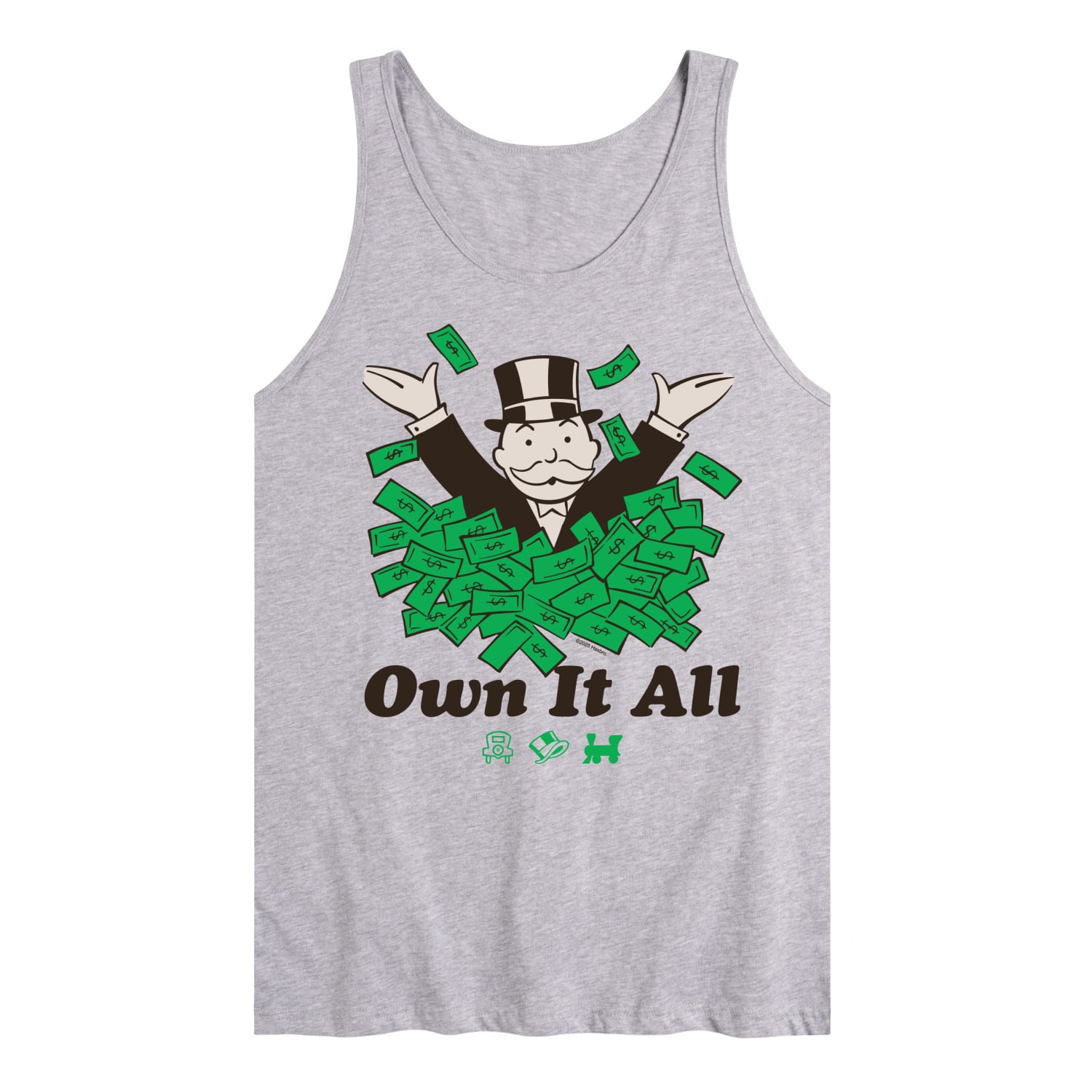 Monopoly - Own It All - Men's Sleeveless Graphic Tank - Walmart.com
