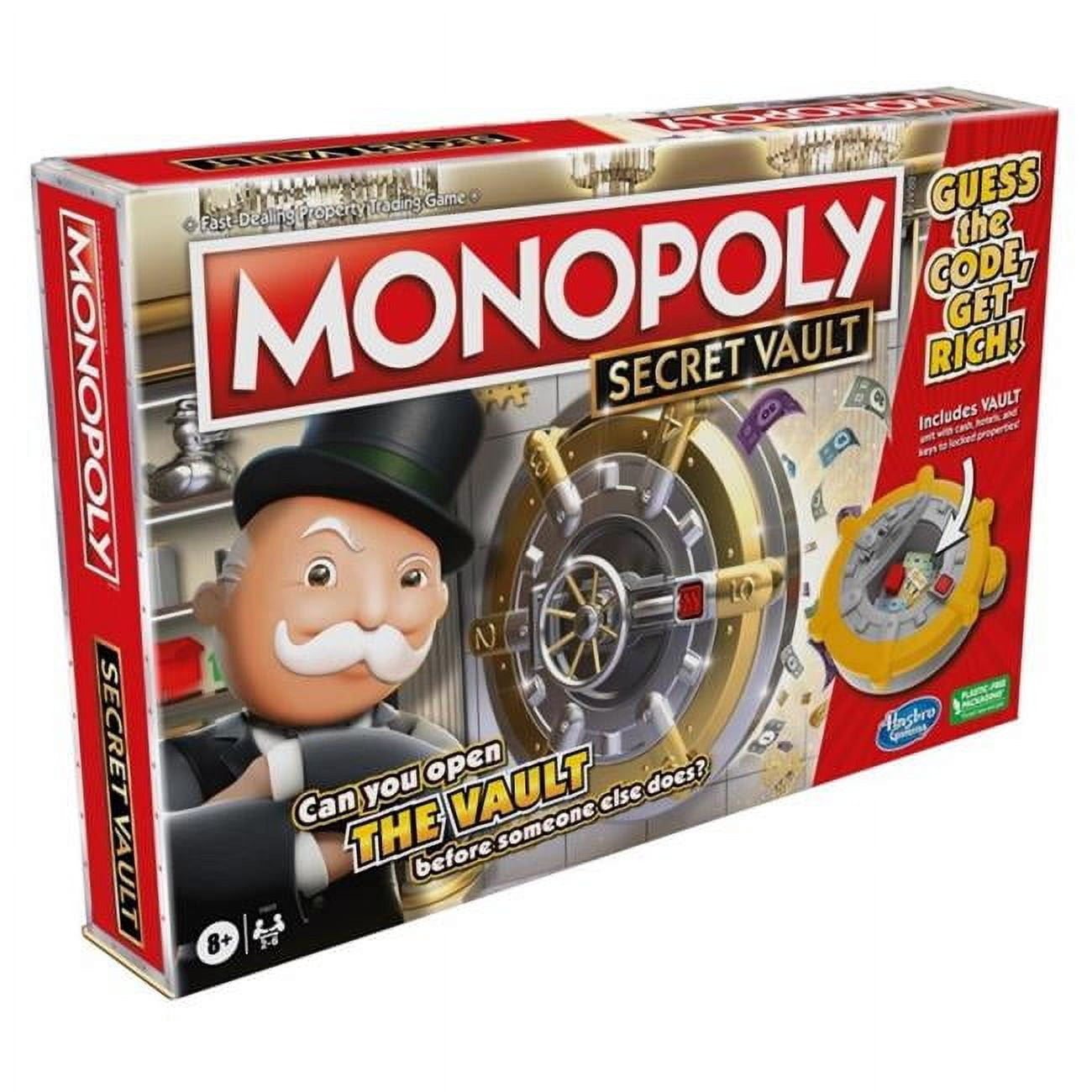 Play4Hours Monopoly Secret Vault Board Games, Plastic Multicolor ...