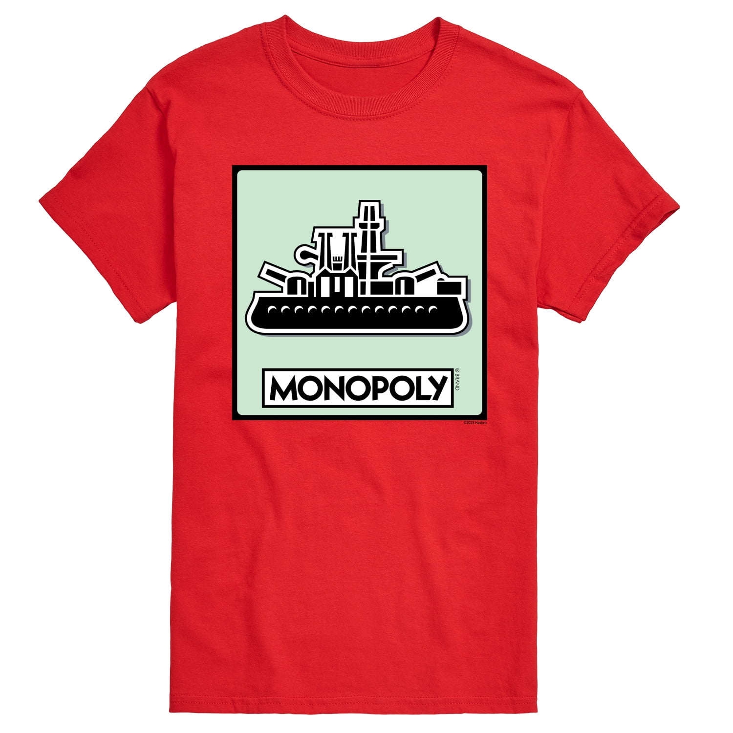 Monopoly - Ship Game Token - Men's Short Sleeve Graphic T-Shirt ...