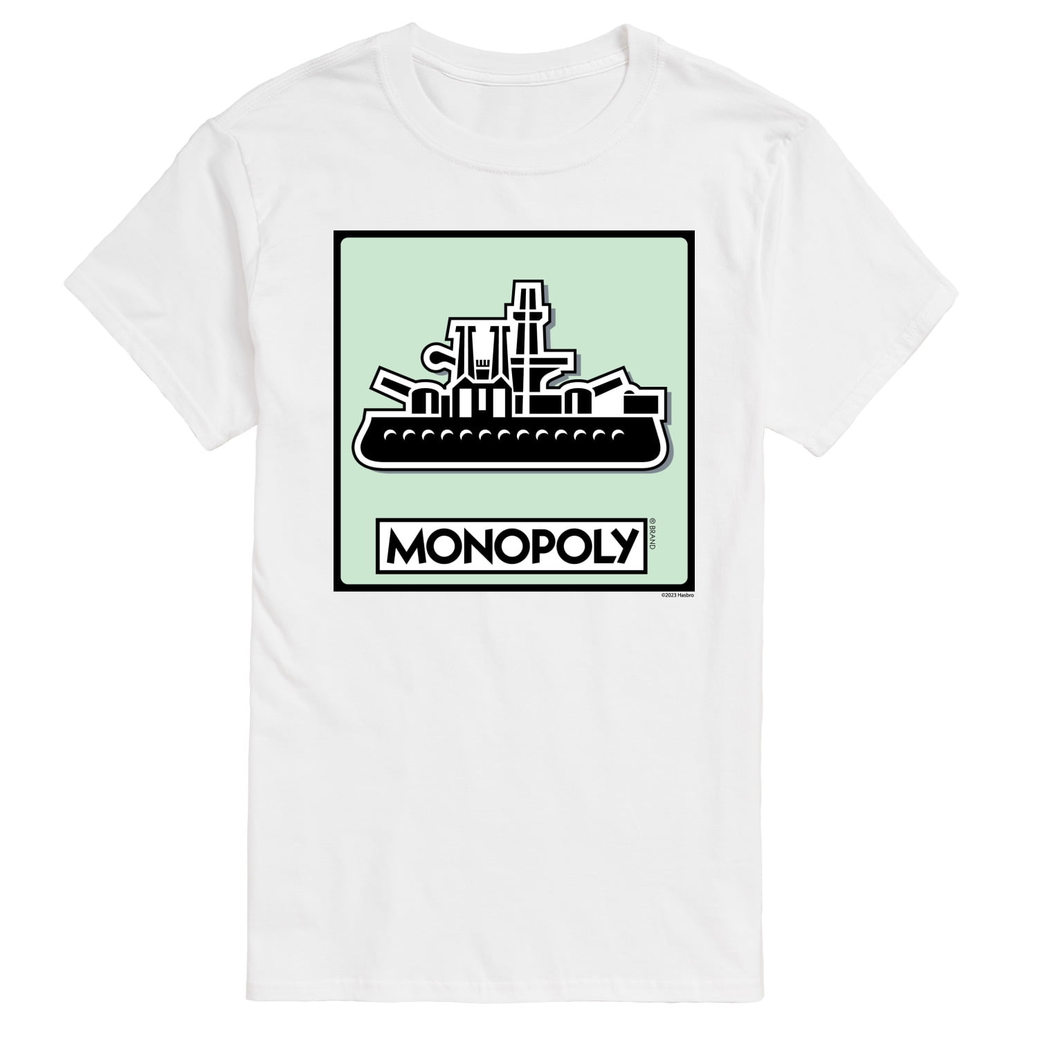 Monopoly - Ship Game Token - Men's Short Sleeve Graphic T-Shirt ...