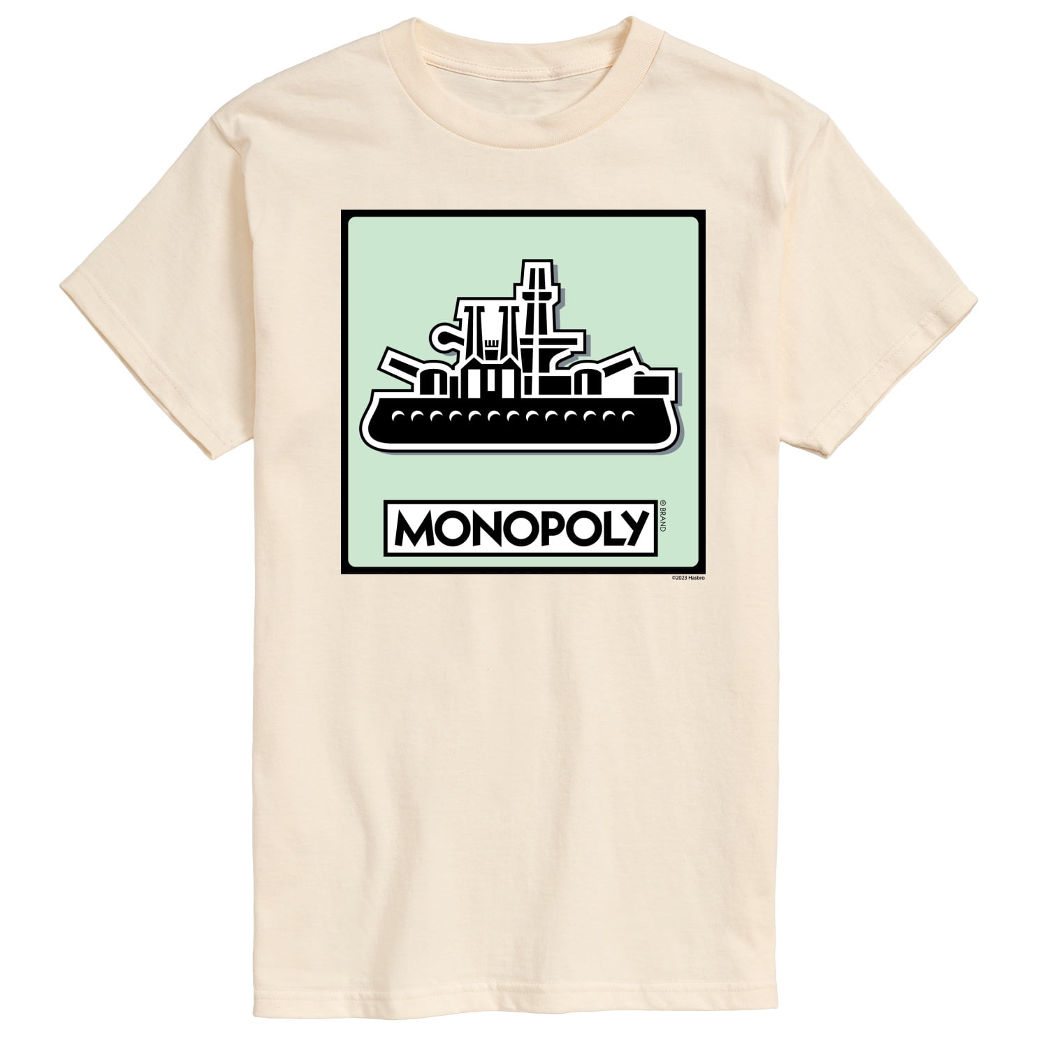 Monopoly - Ship Game Token - Men's Short Sleeve Graphic T-Shirt ...