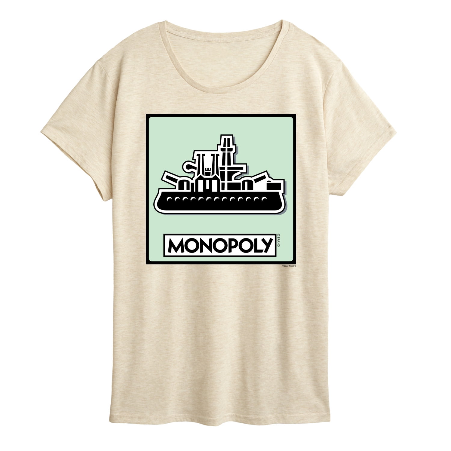 Monopoly - Ship Game Token - Women's Short Sleeve Graphic T-Shirt ...