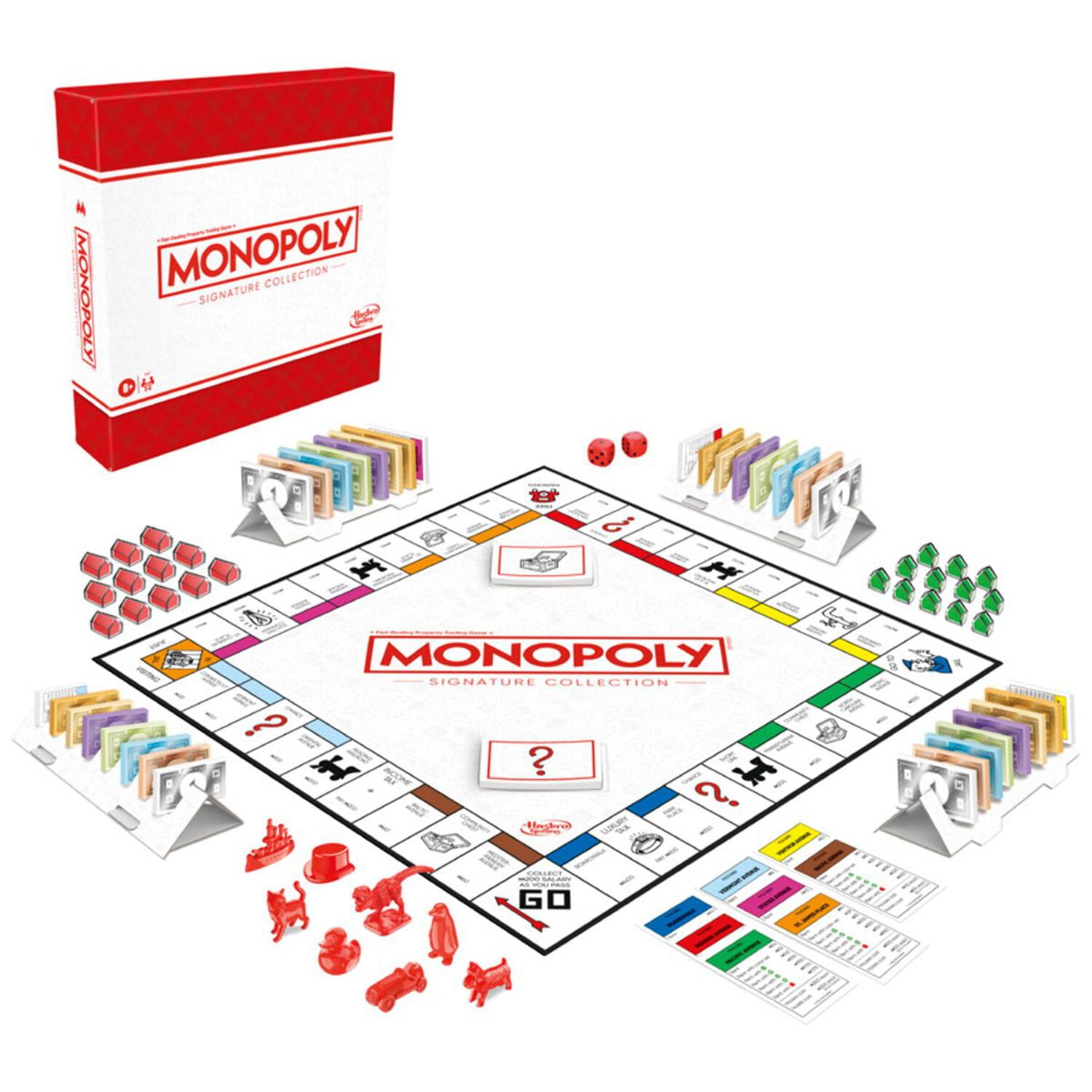 Monopoly Signature Collection Board Game - Classic Original Edition ...
