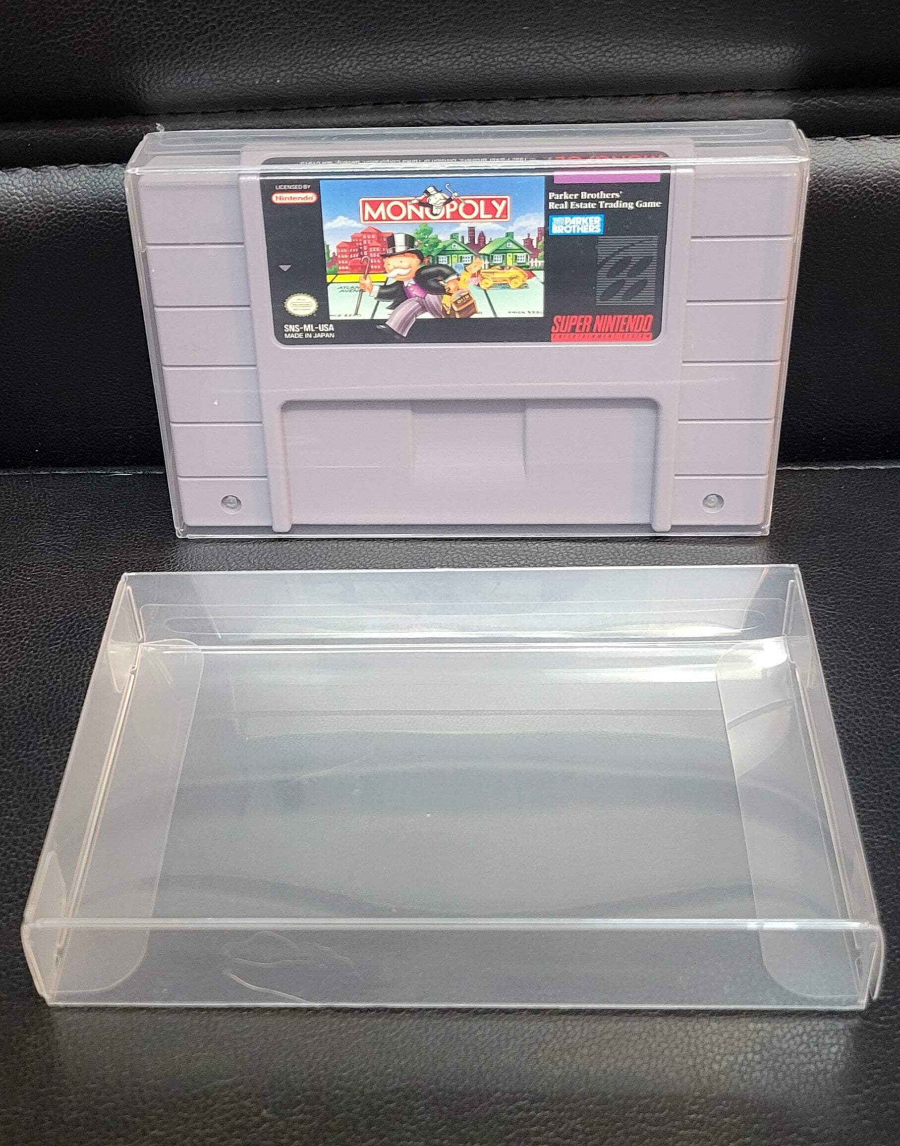 Monopoly 1992 SNES Authentic Cartridge (Super Nintendo Entertainment ...