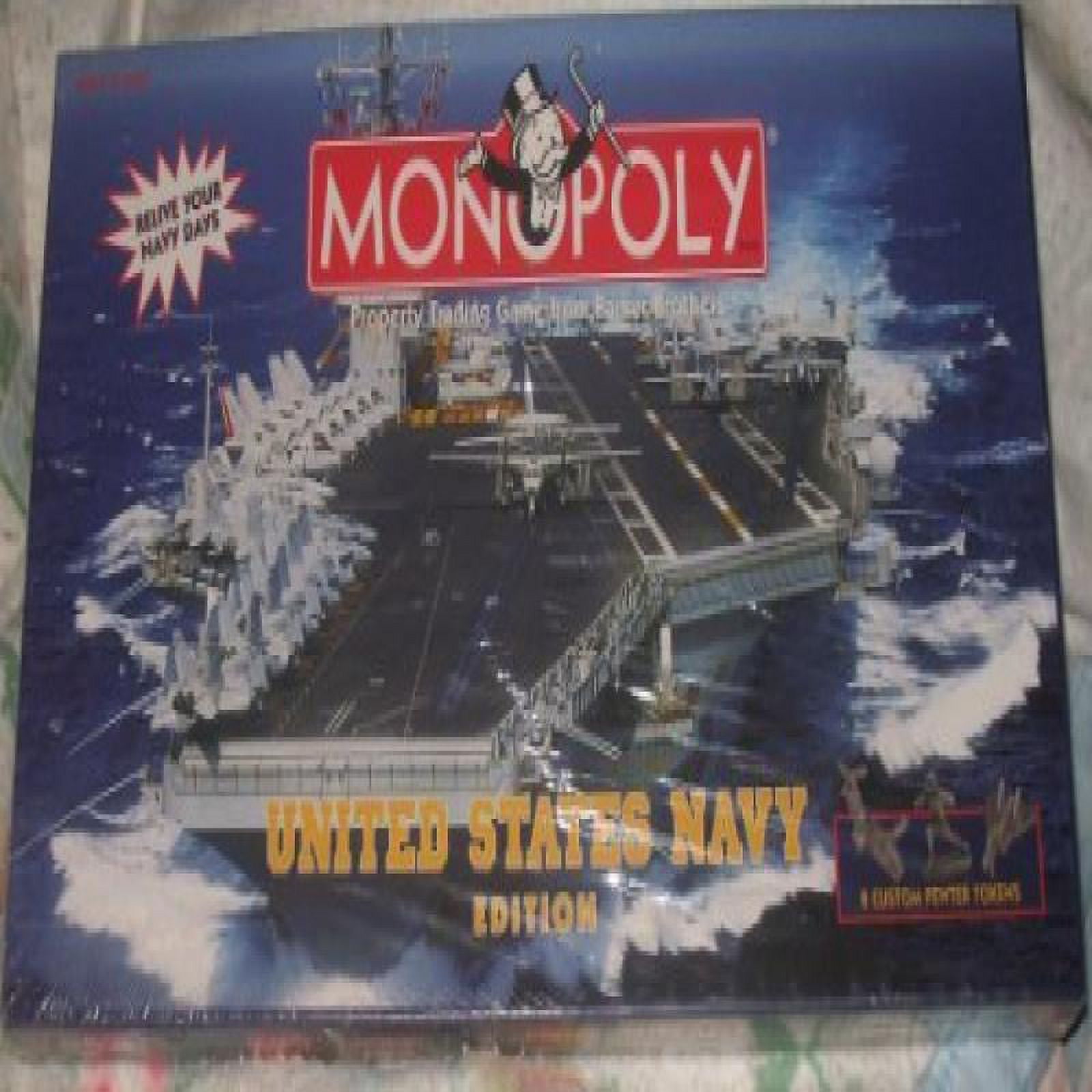 Monopoly United States Navy Edition Board Game - Walmart.com