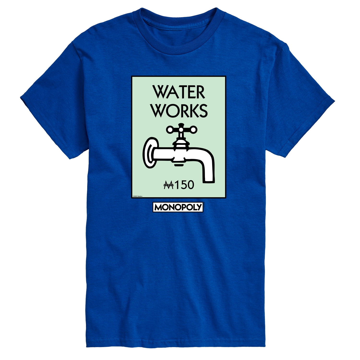 Monopoly - Waterworks - Men's Short Sleeve Graphic T-Shirt - Walmart.com