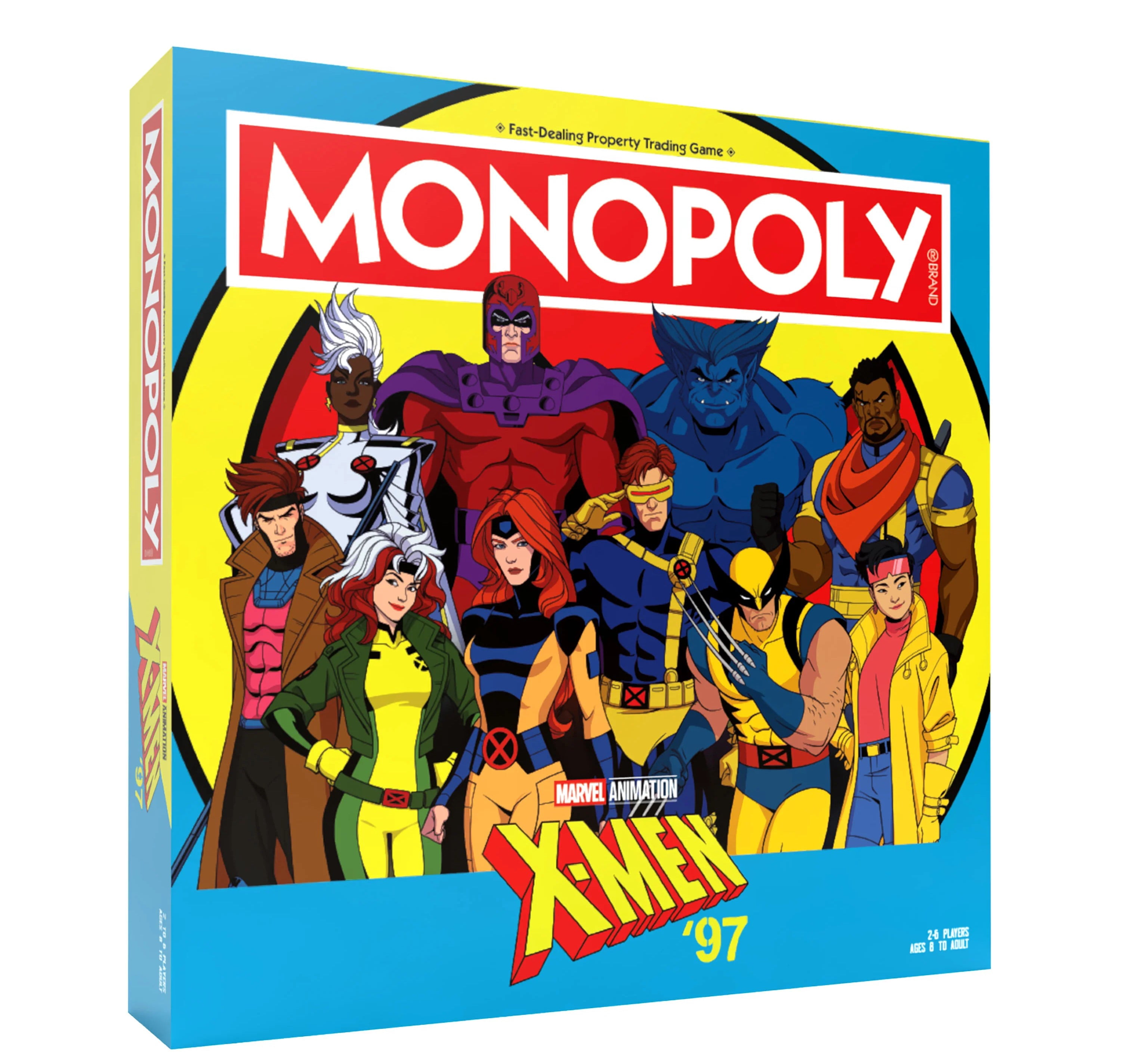 Monopoly: X-Men '97 Edition Board Game, Buy, Sell, Trade Iconic Mutants ...