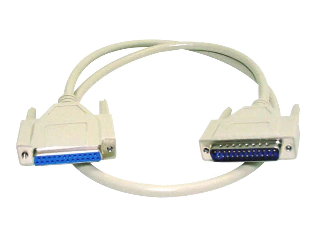 100ft DB25 M/F Molded Cable (1597): Computer Accessories - Walmart.com