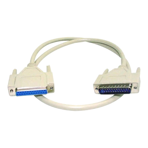 100ft DB25 M/F Molded Cable (1597): Computer Accessories - Walmart.com