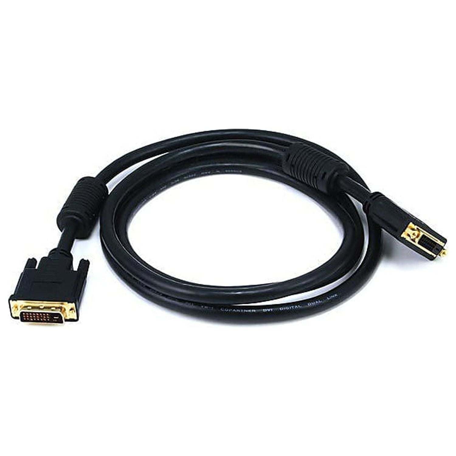 Monoprice 103546 6' DVI-D Cable Black - Walmart.com