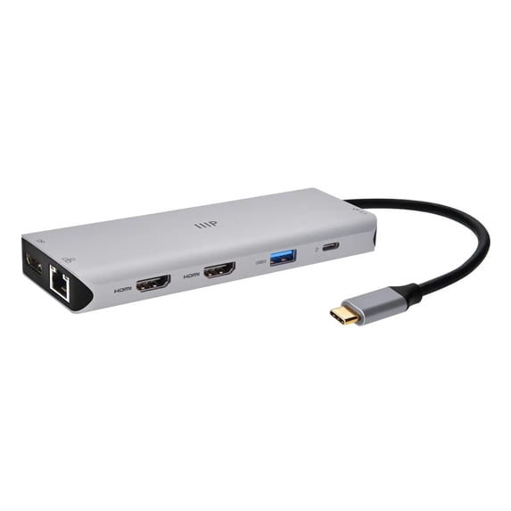 Monoprice Triple Monitor Docking Station, Dual HDMI, 4K DisplayPort ...
