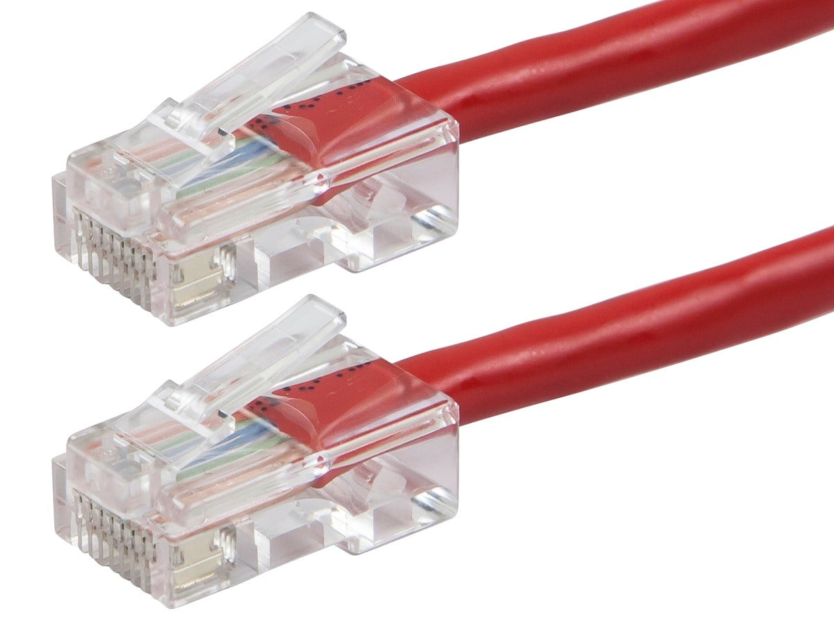 Monoprice 13251 CAT6 UTP PATCH CABLE_ 3FT RED - Walmart.com
