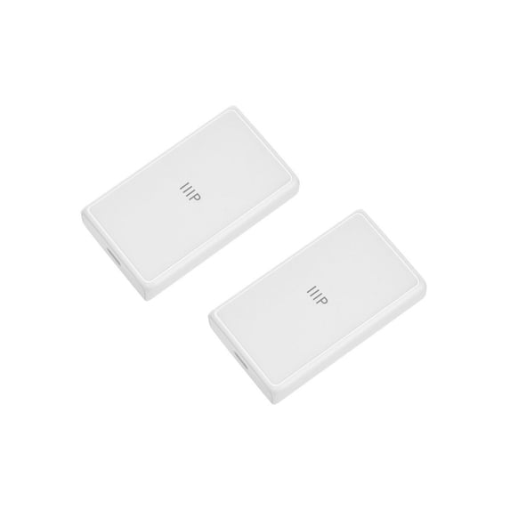 Monoprice 2-Pack 35W Ultra Slim USB-C GaN Charger - Fast Charge ...