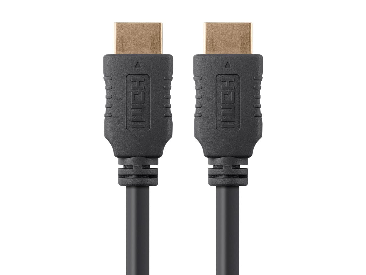 Monoprice HDMI Cable - 10 Feet - Black | 4K@60Hz, HDR, 18Gbps, YUV 4:4: ...