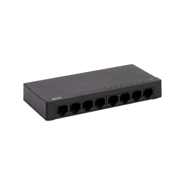 Monoprice 8‑Port Fast Ethernet Unmanaged Network Switch | 10/100Mbps ...