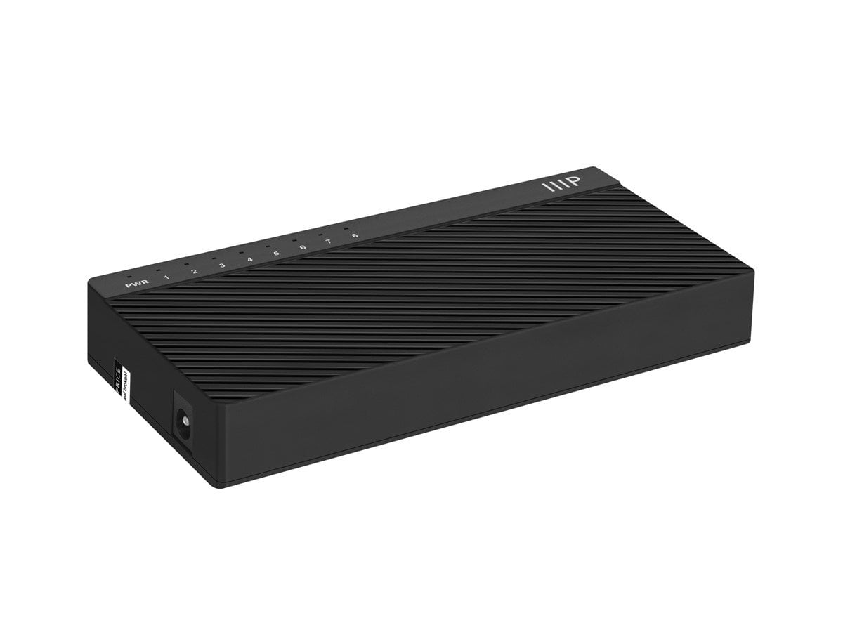Monoprice 8‑Port Fast Ethernet Unmanaged Network Switch | 10/100Mbps ...