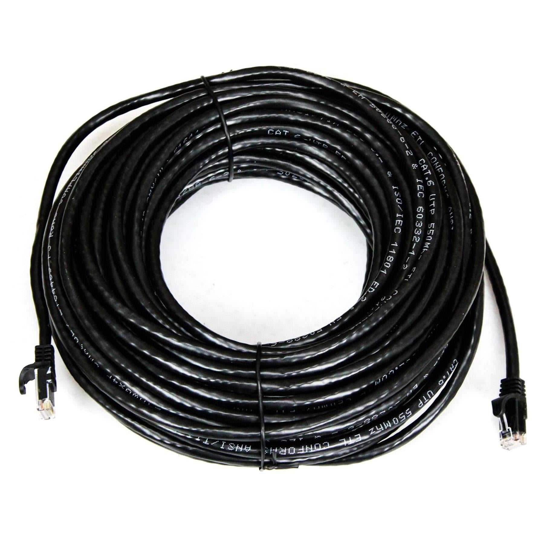 Monoprice Black 75-Foot Ethernet Cable for Aviom Systems - Walmart.com